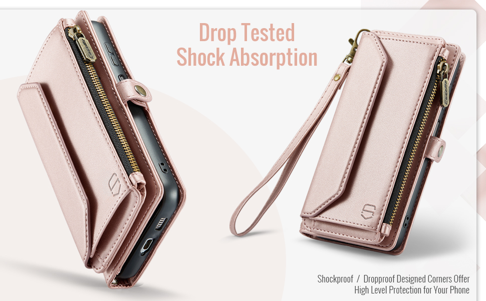 Amazon.com: Strapurs Crossbody Wallet Case Compatible with Samsung Galaxy A15 5G RFID Blocking ...