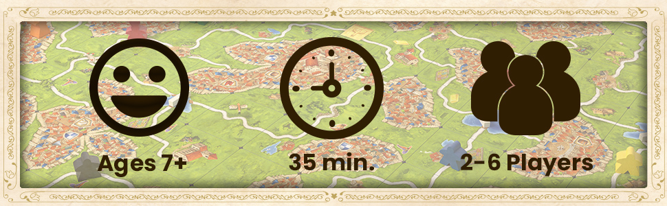 Carcassonne - Big Box (EN) - a Board Game by Z-MAN Games - Medieval Strategy Board Game - 2-6 ...