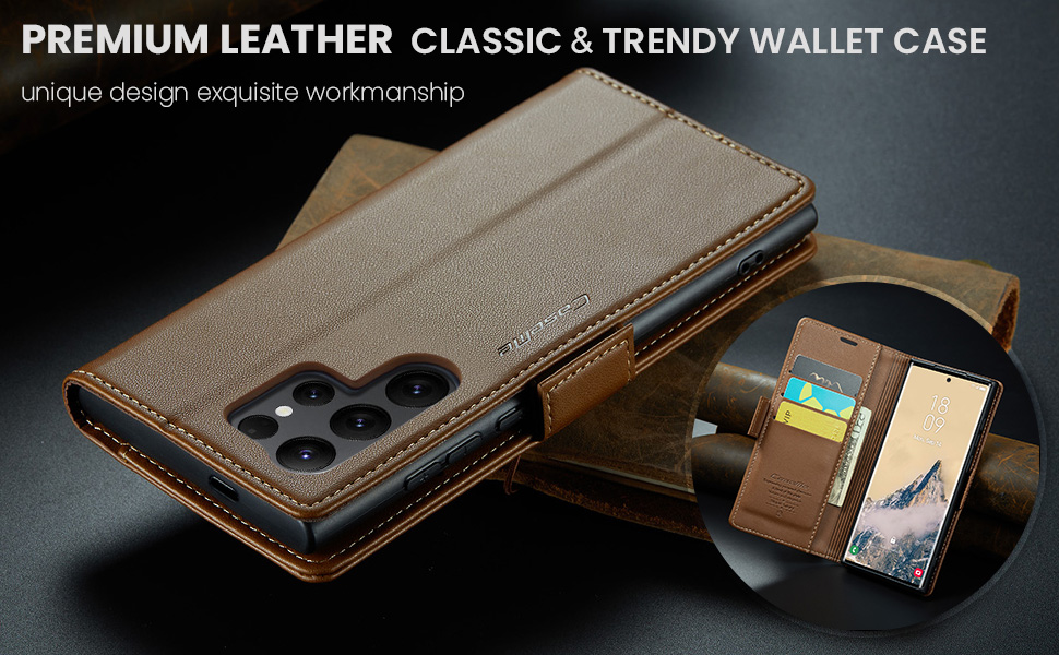 Amazon.com: SINIANL for Samsung Galaxy S25 Ultra Wallet Case with RFID Blocking, S25 Ultra Case ...