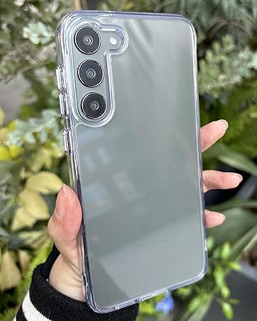 Amazon.com: Oterkin for Samsung Galaxy S24 Plus Case Clear, [20X Anti-Yellowing] S24 Plus Case ...