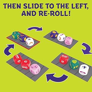 Amazon.com: Gamewright Sushi Roll - The Sushi Go! Dice Game Multi ...