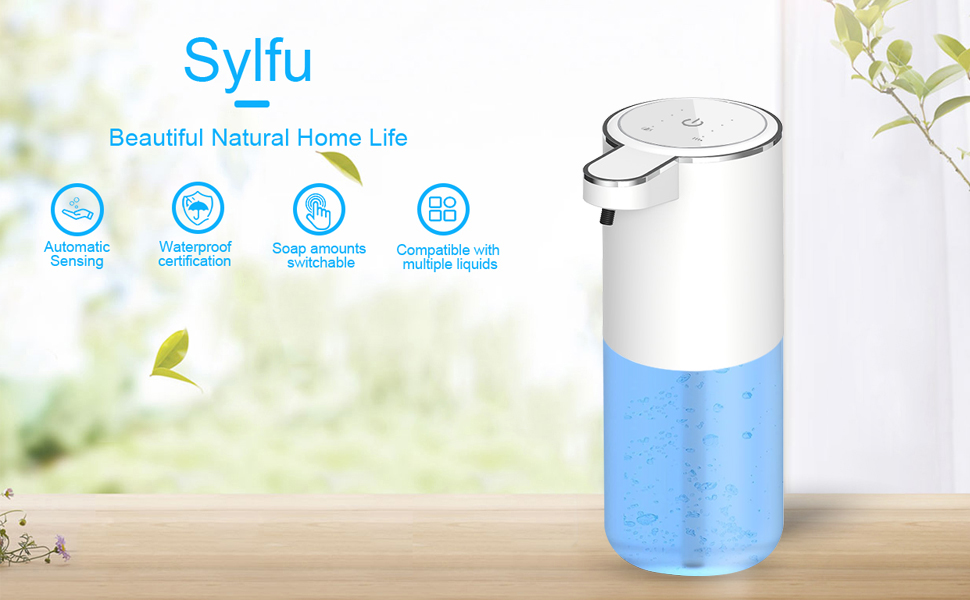 Amazon.com: Automatic Foaming Soap Dispenser, Touchless Hand Soap Dispenser Rechargeable for ...