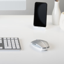 CHERRY GENTIX BT, Kabellose Bluetooth-Maus, Multi-Device-Funktion für bis zu 3 Geräte ...