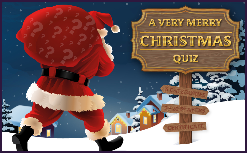 UKPG Christmas Party Game | A VERY MERRY CHRISTMAS QUIZ | 20 Player | 6 ...