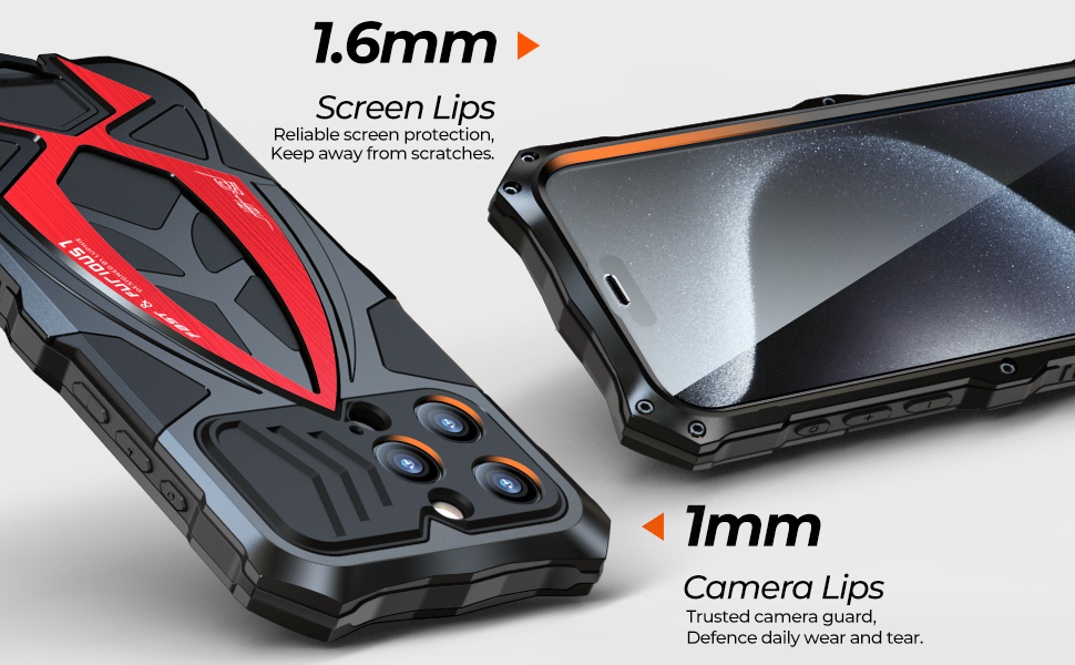 Amazon.com: Lunivop for iPhone 15 Pro Max Case Heavy Duty Protection Rugged Screw Full Body ...