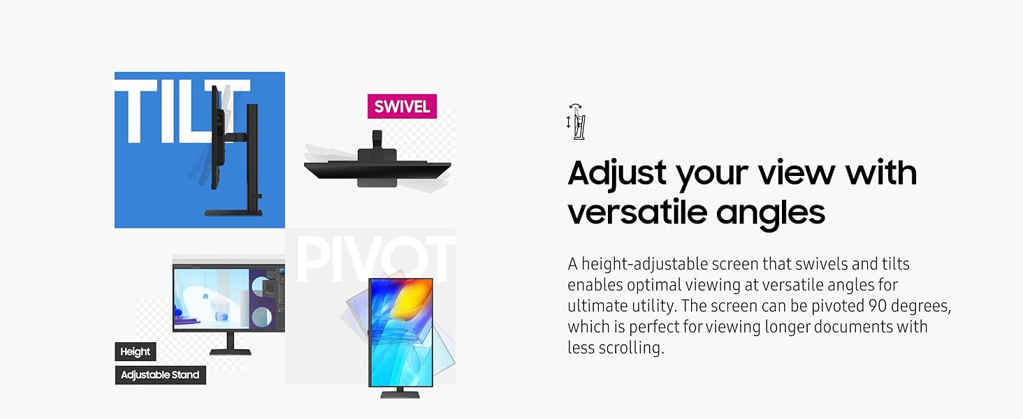 Amazon.com: SAMSUNG 27" ViewFinity S8 (S80D) Series 4K UHD High ...