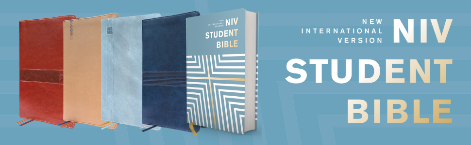 Amazon.com: NIV, Student Bible, Personal Size, Leathersoft, Tan, Comfort Print: 9780310461715 ...