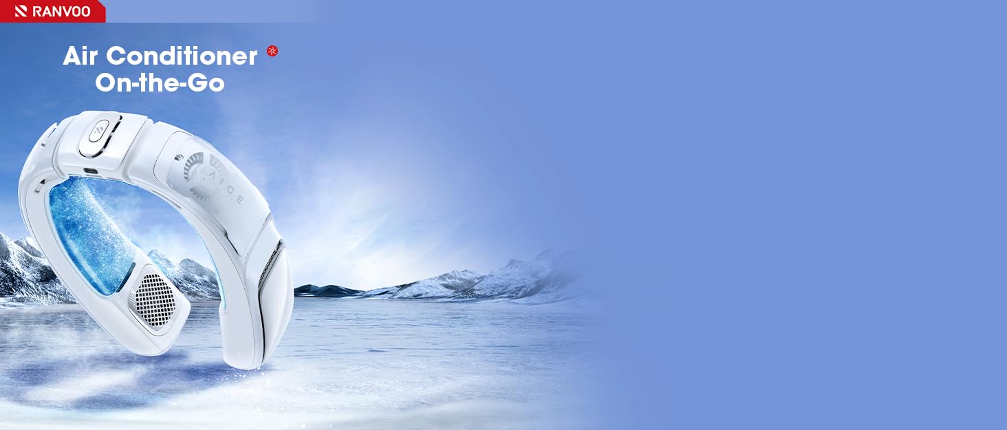 Amazon.com: RANVOO No.1 Cooling A/C AICE 3 AI Neck Air Conditioner [Full-body Cooling/Heating ...