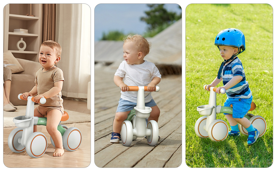 Amazon.com: Umatoll Baby Balance Bike for 1 Year Old Boys Girls, 12-24 Months Toddler Balance ...