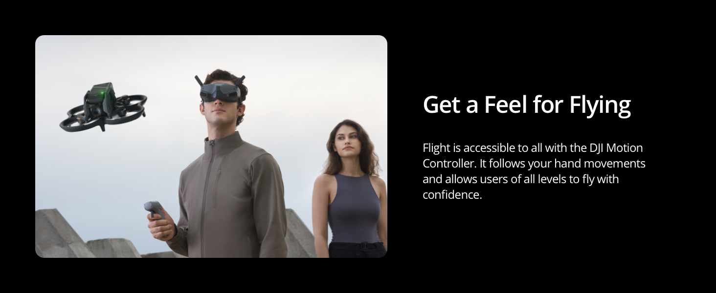 DJI Avata Pro-View Combo (DJI RC Motion 2) - First-Person View Drone UAV Quadcopter with 4K ...