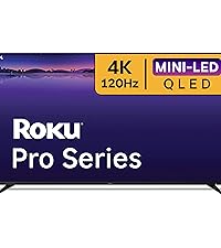 Amazon.com: Roku Smart TV 2025 – 75-Inch Pro Series, Mini-LED TV – RokuTV with Backlit Voice ...