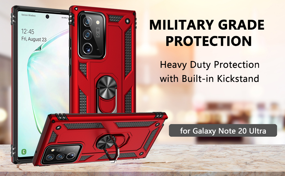 Amazon.com: Military Grade Drop Impact for Samsung Galaxy Note 20 Ultra Case Galaxy Note 20 ...