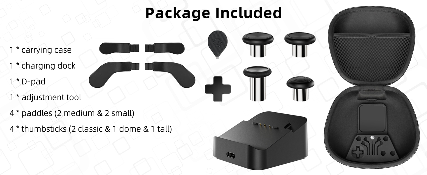 Amazon.com: DUXICEPIN Complete Component Pack for Xbox Elite Controller Series 2 / Series 2 Core ...