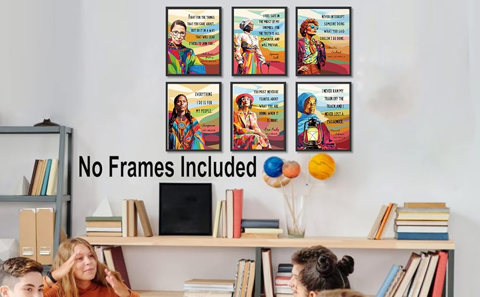 Amazon.com: Powerful Women Art Print,Feminist art print, Influential ...