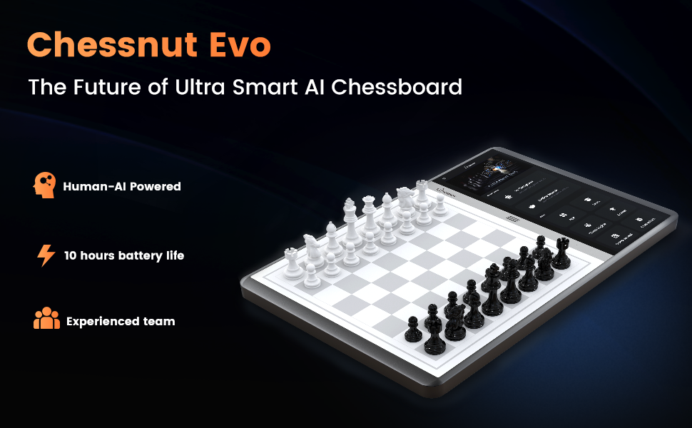 Amazon.com: Chessnut Evo - The Future of Ultra Smart AI Chessboard ...