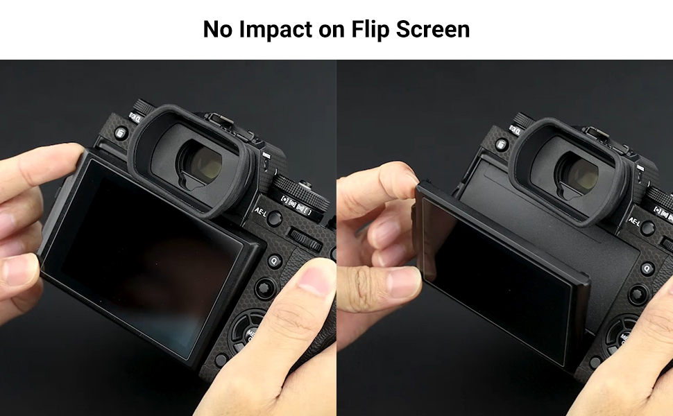 Amazon.com : Kiwifotos Long Soft Viewfinder Eyecup Eyepiece for Fuji Fujifilm X-T4 X-T3 X-T2 X ...