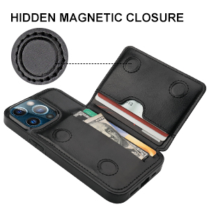 Amazon.com: KIHUWEY Compatible with iPhone 13 Pro Wallet Case Credit Card Holder, Premium ...