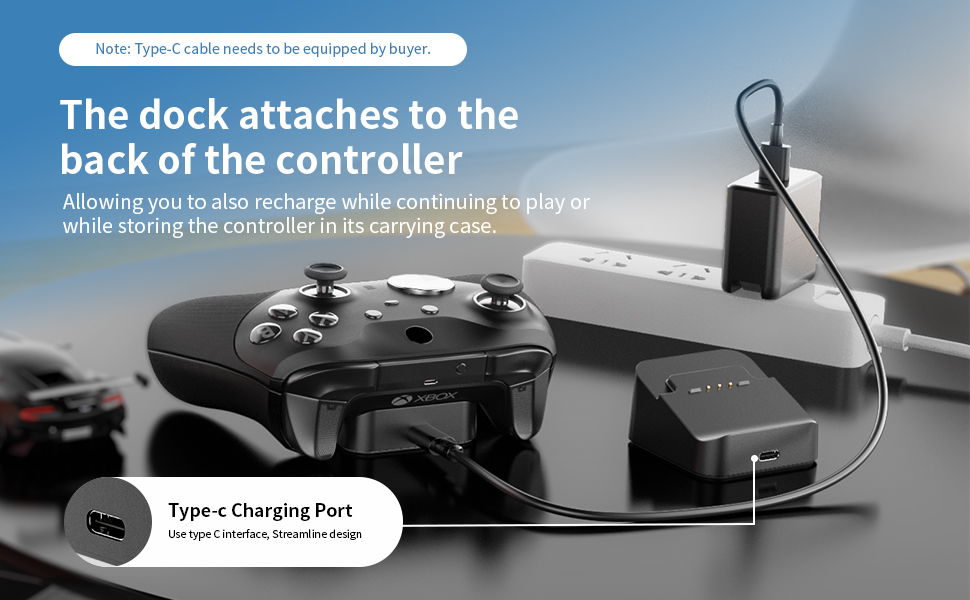 Amazon.com: DUXICEPIN Charging Dock Compatible with Xbox Elite Controller Series 2/ Xbox Elite ...