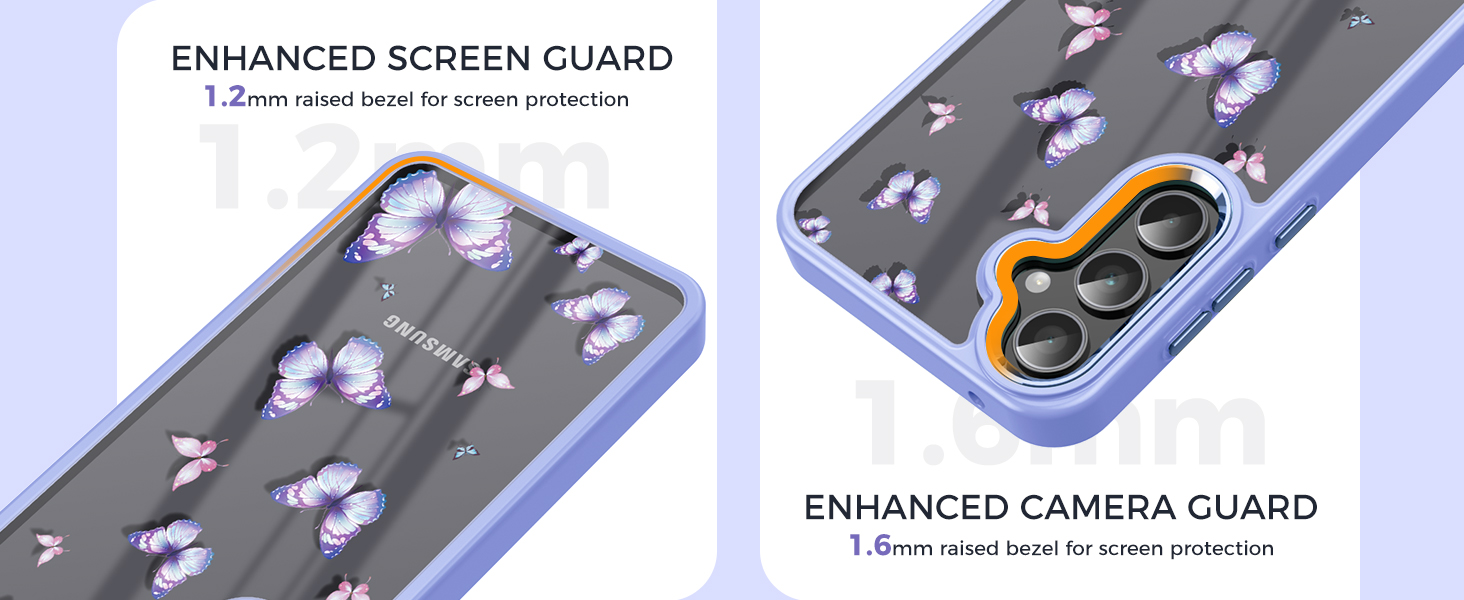 Amazon.com: CASBST for Samsung Galaxy A35 5G Case with 2X Screen Protector and A Camera Lens ...