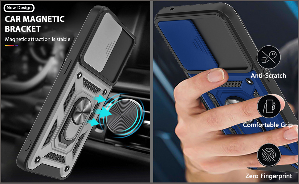 Amazon.com: YKHJKLEC for OnePlus Nord N20 5G Case with 2Pcs HD Screen Protector, Heavy Duty ...