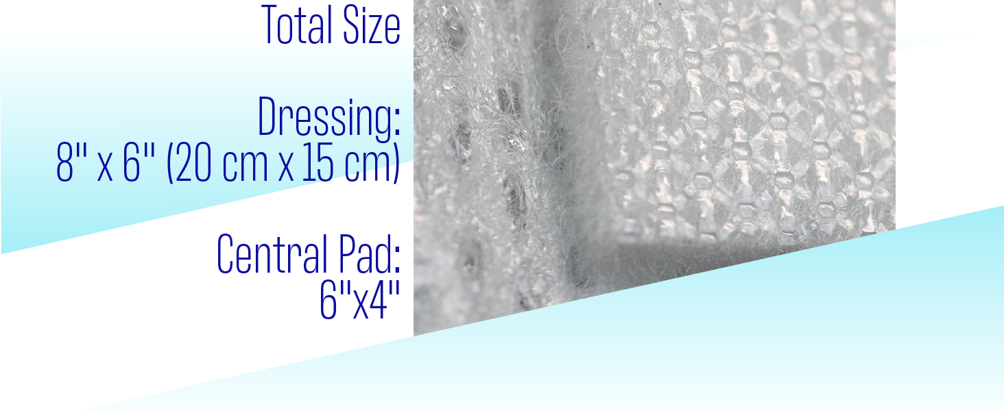 Amazon.com: Areza Medical - Bordered Gauze Island Dressing - Wound Dressing - Latex Free ...