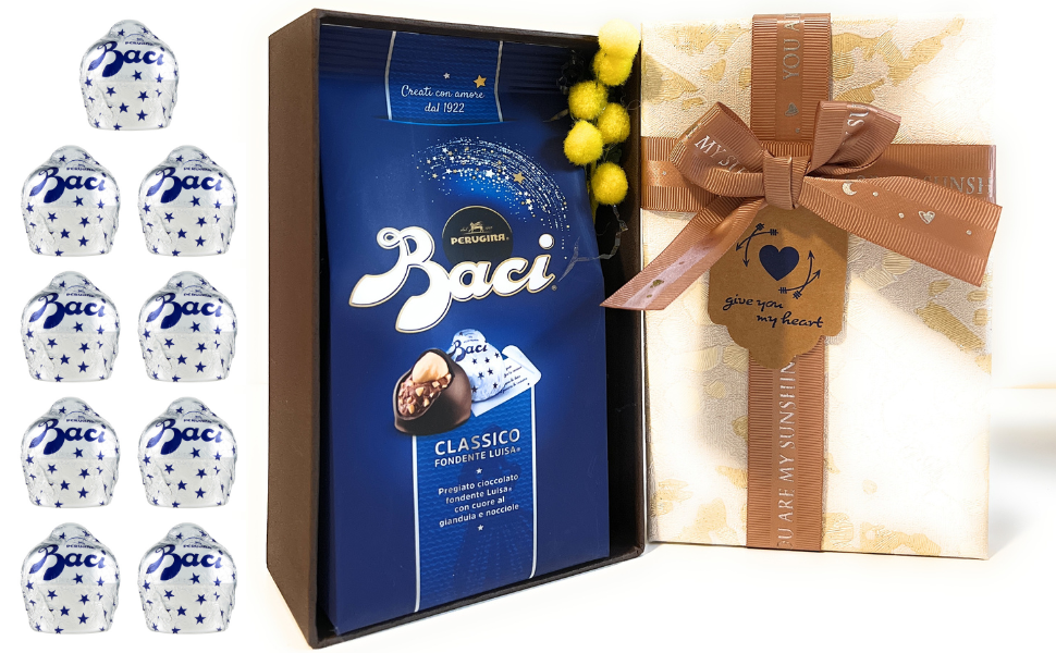 Baci Perugina Regalo Festa della Donna 2025- Orsacchiotto "Occhi Dolci" Con Mimosa + Baci ...