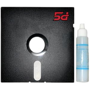 Amazon.com: 5D Safety 5.25 Floppy Disk Head Cleaner with Solution, Professional Easy to Use ...