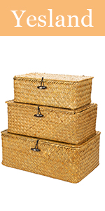 Amazon.com: Yesland 8 Pack Plastic Storage Basket for Shelves, 12 x 6 x ...