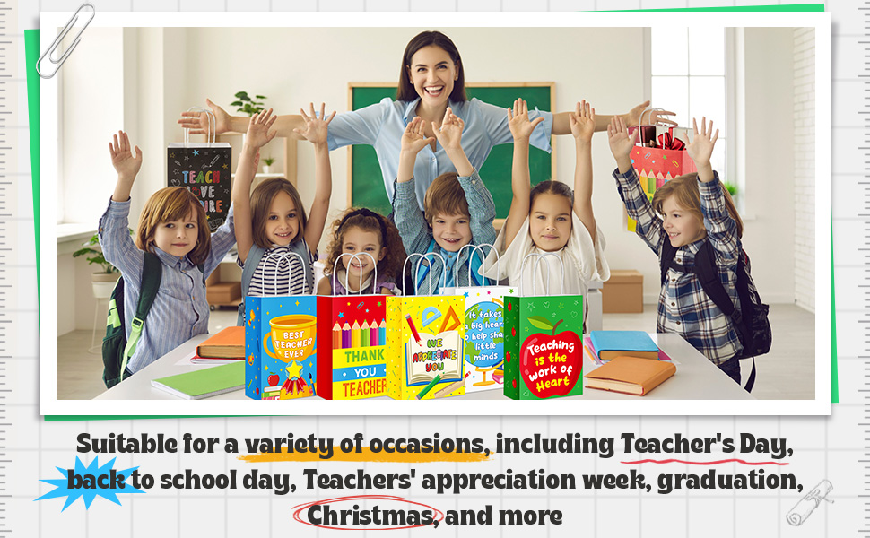 Amazon.com: Yeaqee 36 Pcs Back to School Teachers Appreciation Gift ...