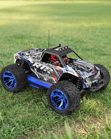 GoolRC WLtoys 144018 RC Truck, 1/14 Scale Remote Control Car, 4WD 35KM/H High Speed RC Car, 2 ...