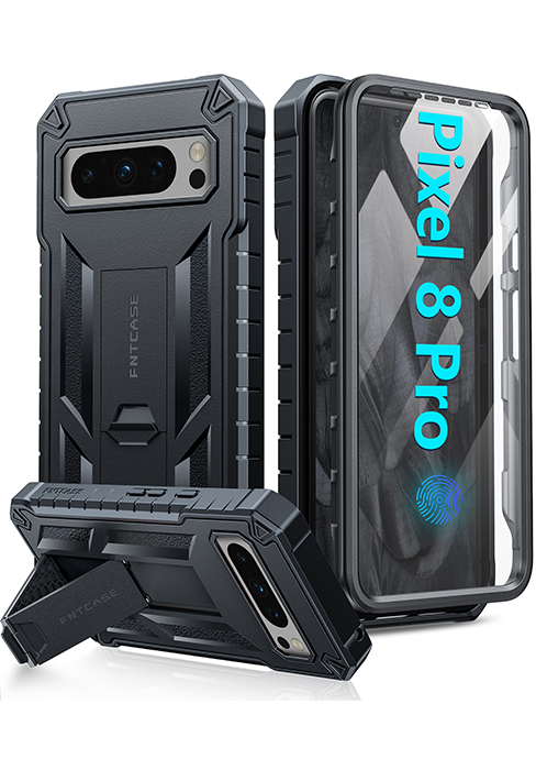 Amazon.com: FNTCASE for Google Pixel 8-Pro Case: Dual Layer Shockproof Protective Cell Phone ...