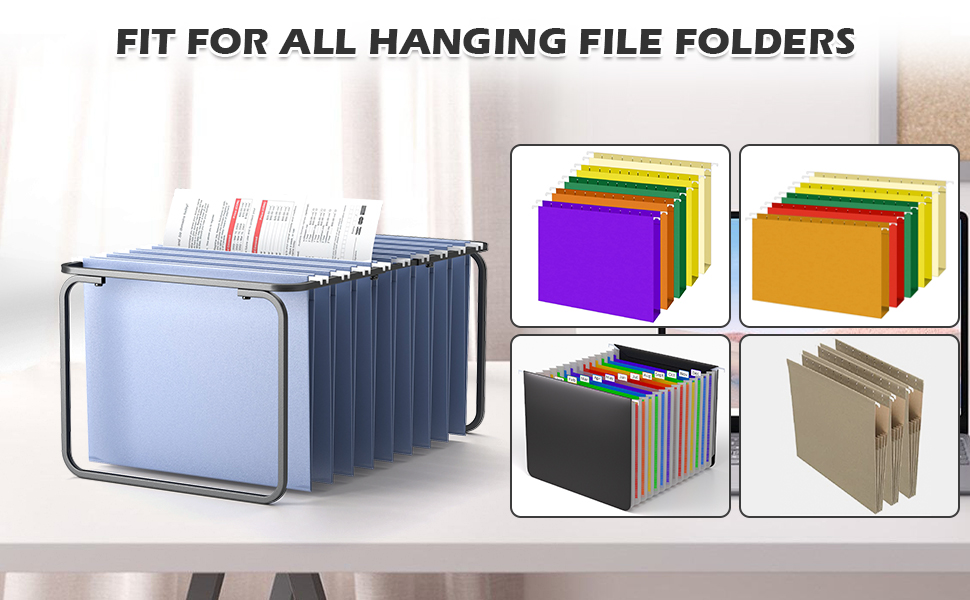 Amazon.com : Vanulee Hanging File Folder Frame,Legal/Letter Size ...