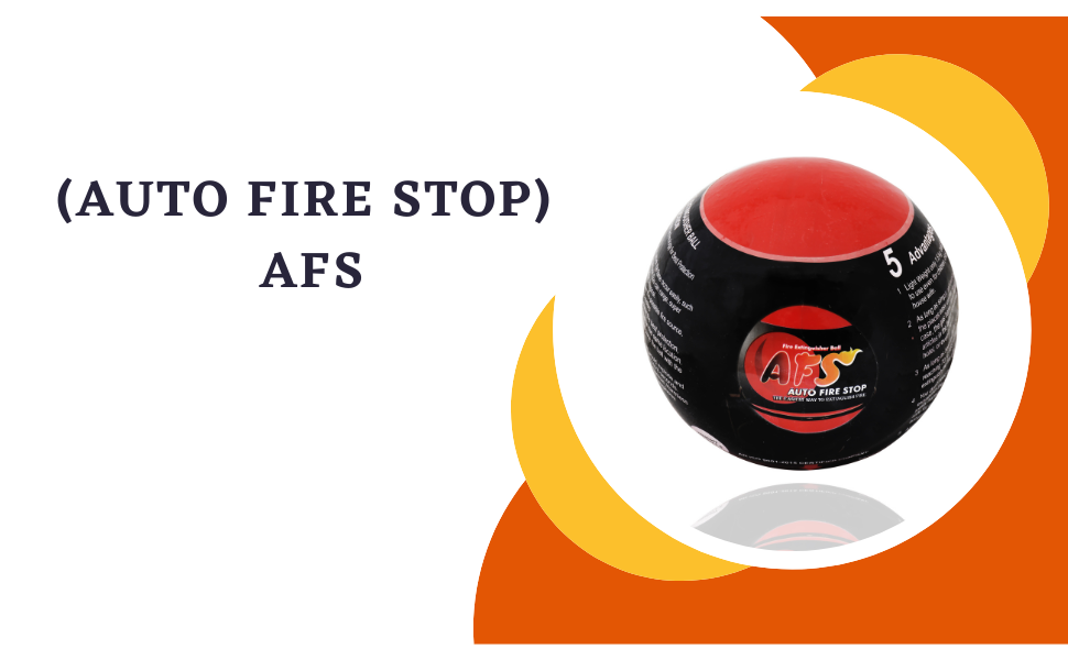 AFS (AUTO FIRE STOP) Fire Extinguisher Ball | Quick Fire Off Ball | Automatic Fire Extinguishing ...