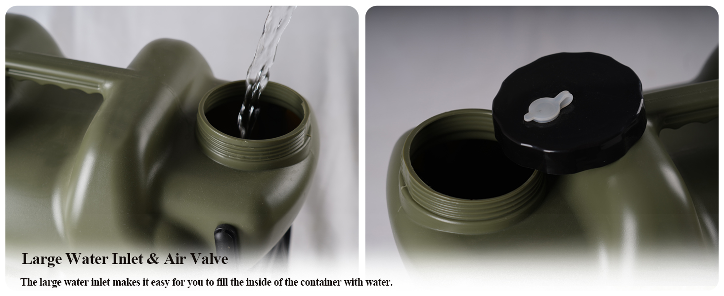 Amazon.com : COOZMENT 7.4 Gallon (28L) Portable Water Containers with Spigot, BPA Free Water Jug ...