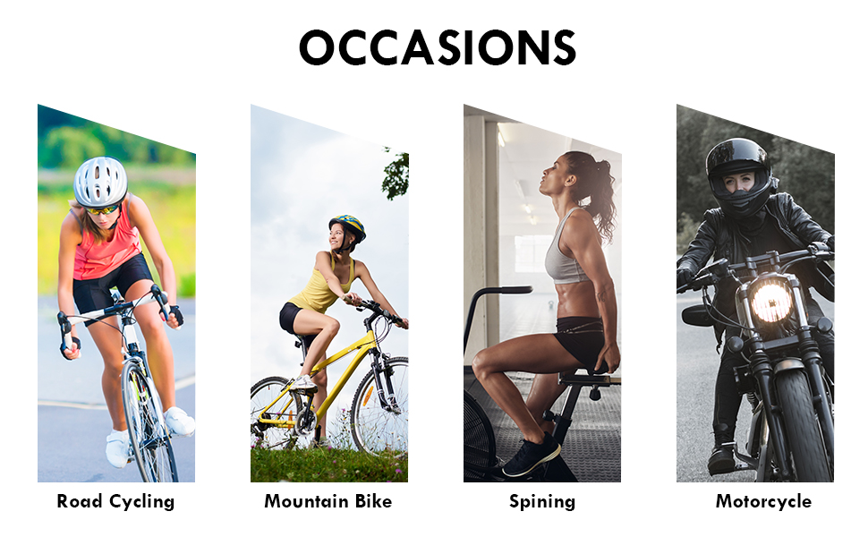 BALEAF Women's 4D Padded Bike Shorts Cycling Underwear with Padding Pockets Bicycle Gear Bike ...