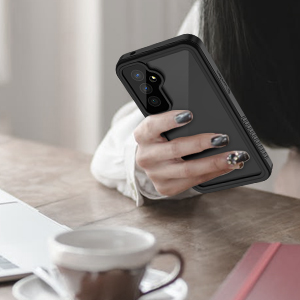 Amazon.com: Lanhiem Samsung Galaxy A54 5G Case, IP68 Waterproof Dustproof, Built-in Screen ...