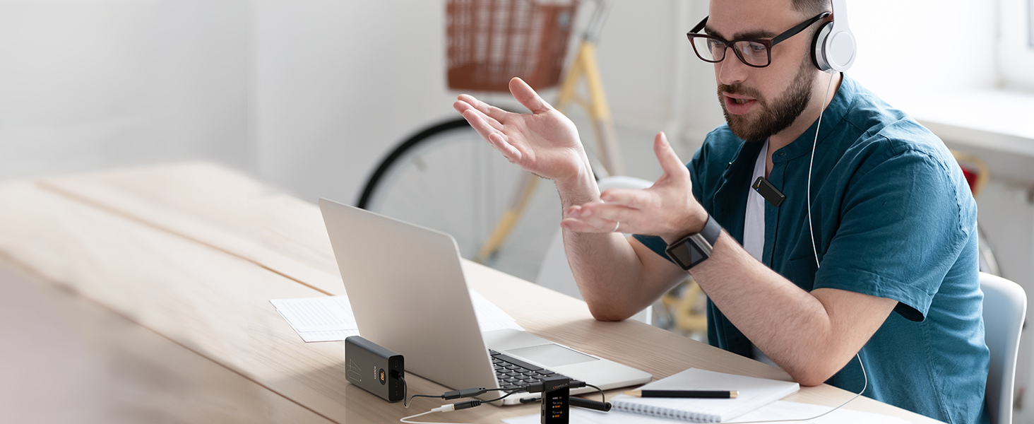 COMICA Vimo C3 Micro Cravate sans Fil, Suppression du Bruit et Mode de ...