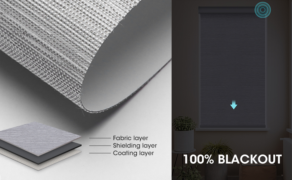 Amazon.com: Motorized Blinds with Remote: Canisteo Battery Powered Control Electric Smart Roller ...