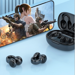 Amazon.com: Earclip Headphones Bone Conduction Bluetooth 5.3, Painless ...