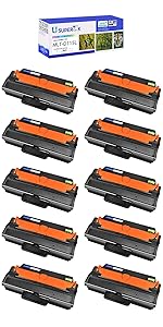 Amazon.com: SuperInk 1 Pack Premium High Yield Toner Cartridge Compatible for Samsung MLT-D115L ...