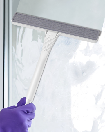 Amazon.com: SetSail Window Squeegee, 2-in-1 Small Squeegee for Window Cleaning All-Purpose ...