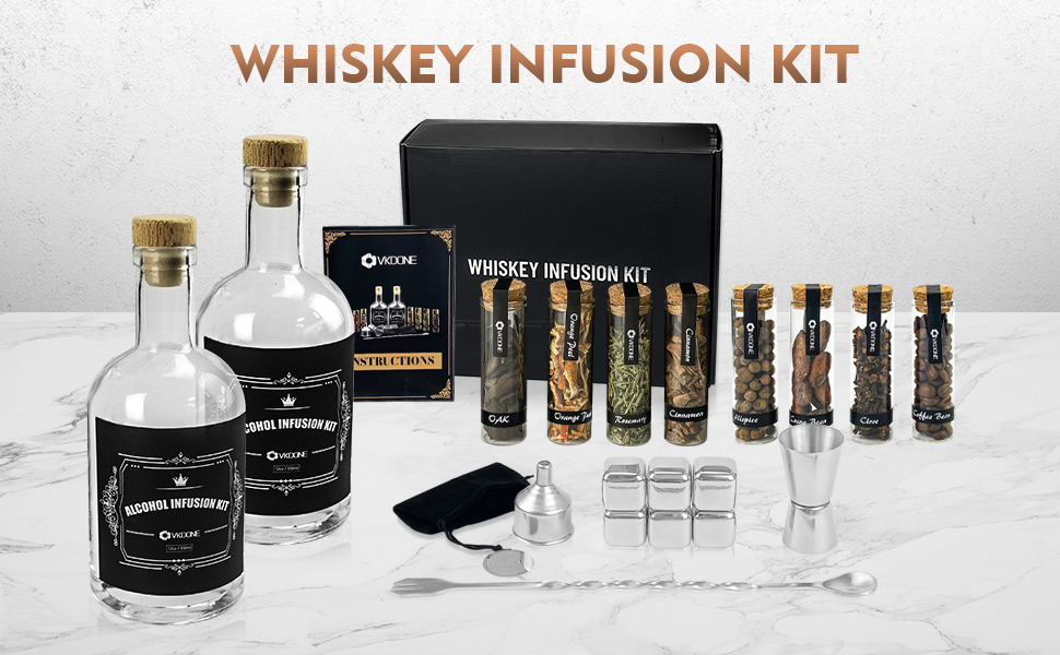 Amazon.com: Alcohol Infusion Kit, Whiskey Making Kit, DIY Cocktail Infusion Kit for Adults ...