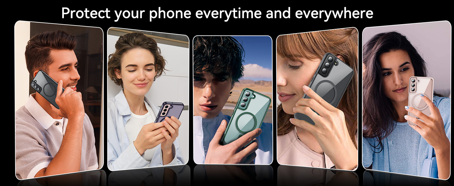 Amazon.com: OWKEY Case for Samsung Galaxy S22 Plus,Magnetic Galaxy S22 Plus 5G Phone Case ...