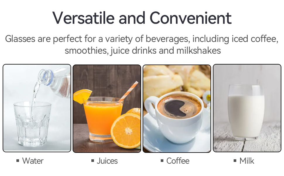 Amazon.com: Nufiwra Glass Tumbler Stripe Vintage Drinking Glass Cup ...