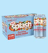 Amazon.com: Splash Refresher Sparkling Water, Blood Orange - 8-Pack, 12 Fl Oz Cans - Flavored ...