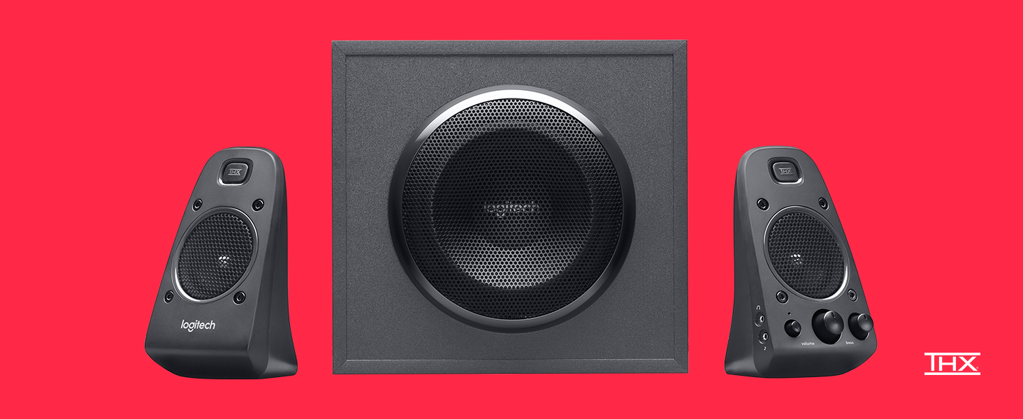 Logitech Z625 Powerful THX Sound 2.1 Speaker System for TVs, Game Consoles and Computers ...