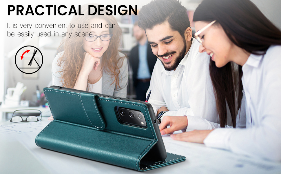 Amazon.com: FLIPALM Wallet Case for Samsung Galaxy S20 FE 5G, RFID Blocking Credit Card Holder ...