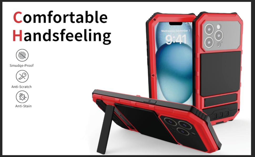 Amazon.com: Lunivop Compatible with iPhone 15 Pro max Case Heavy Duty Protection Dustproof Built ...