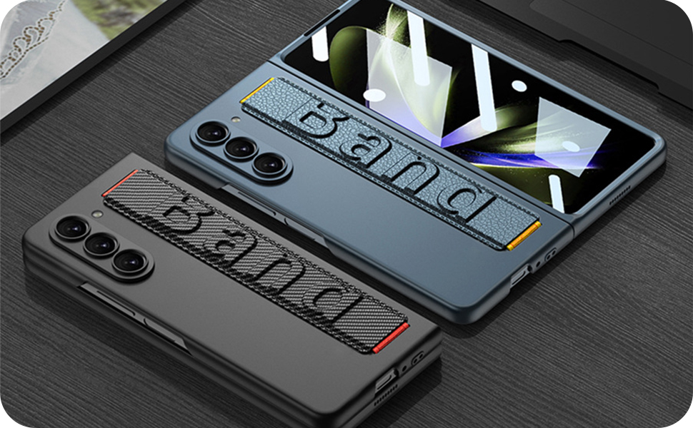Amazon.com: Ninki Compatible Samsung Galaxy Z Fold 6 Case - Carbon Fiber with Strap, Shockproof ...