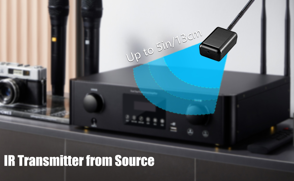 IR Receiver Extender 10FT Infrared Remote Control Extension Cable ...